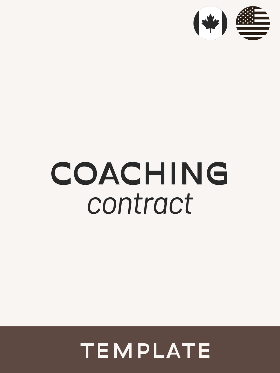 Coaching Contract Template | Coaching Agreement | Contracts Market