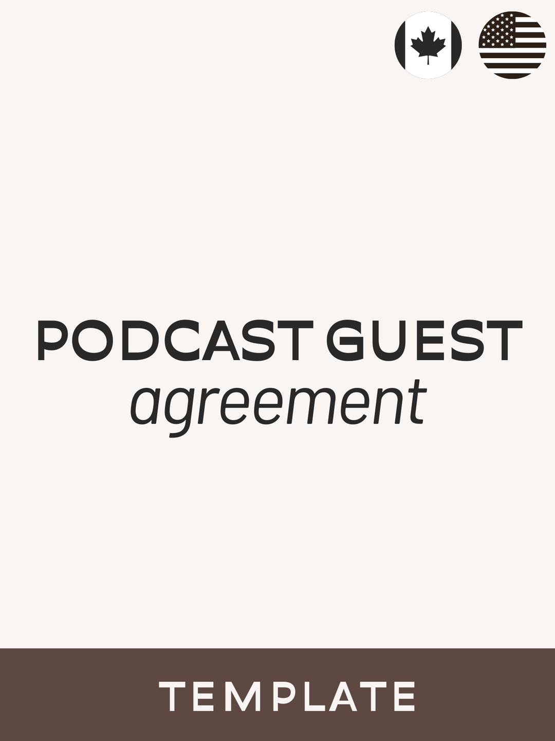 Podcast Guest Release Form | Podcast Interview Agreement | Contracts Market